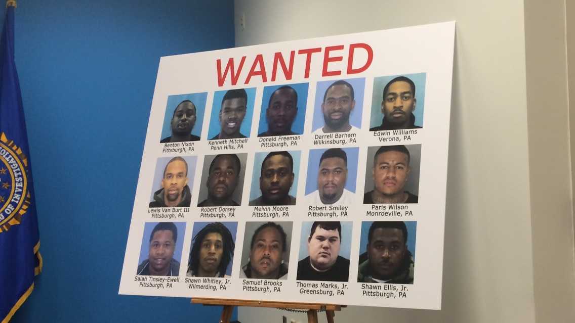 Photos: Wanted suspects in 'Bricks R Us' drug investigation