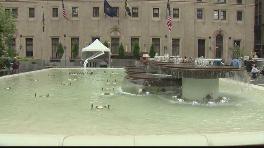 Photos: Mellon Square downtown park reopens