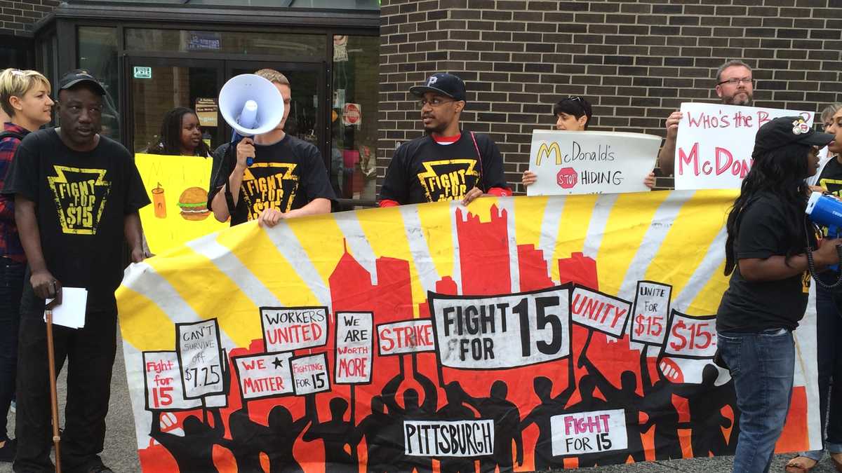 McDonald's Employee Rally