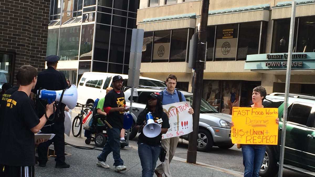 McDonald's Employee Rally