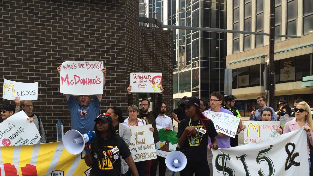 McDonald's Employee Rally