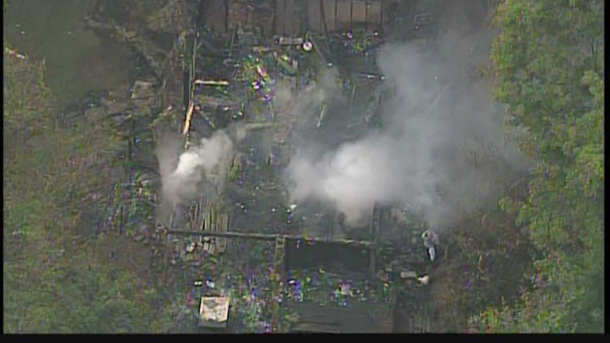 Photos: Fire engulfs Ross Township home