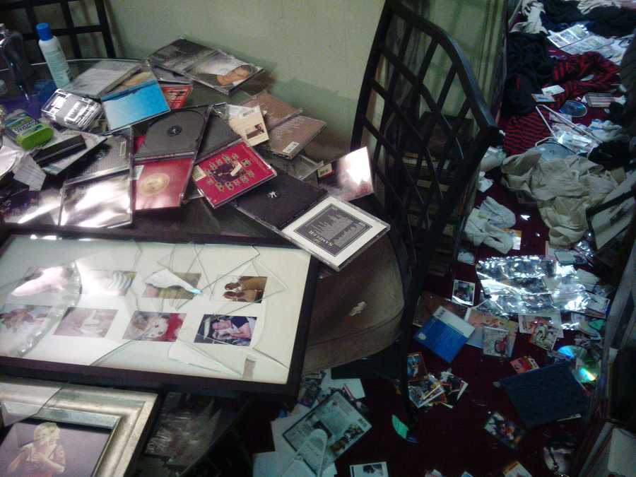 Photos: Man comes home to find West End apartment ransacked