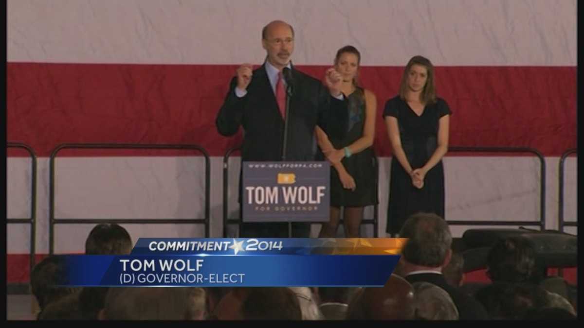 Now governor-elect, Wolf faces challenges