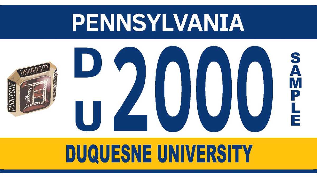 Images: Pennsylvania's many special license plates