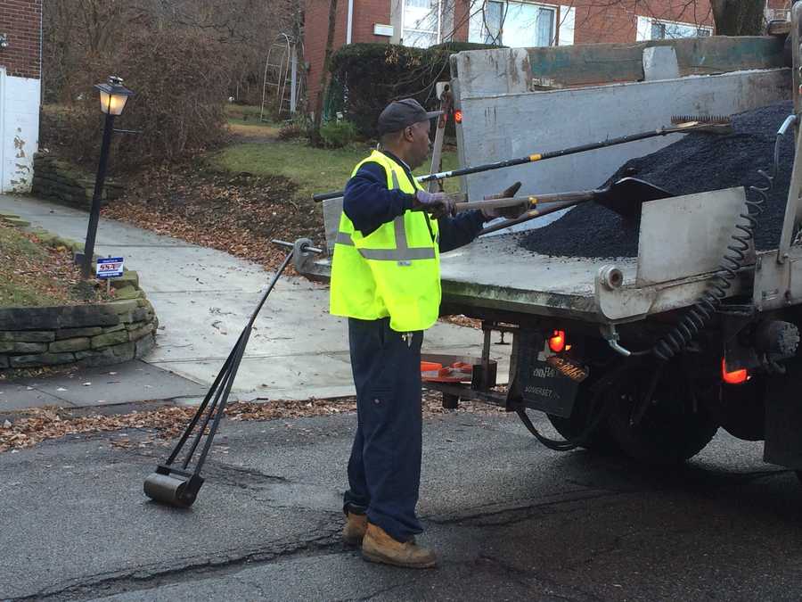 Pittsburgh's Pothole Blitz in Pics