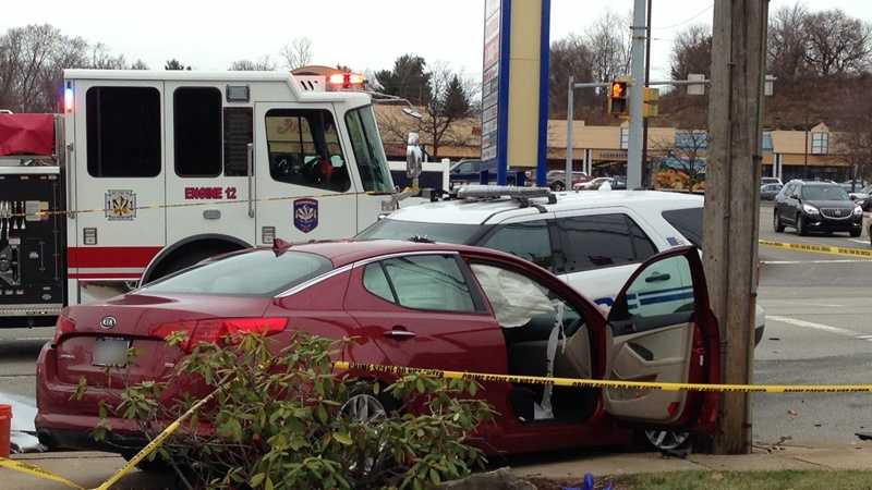 Photos: Fatal crash involving Monroeville police car