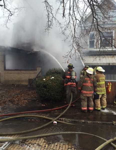 Photos: 3-alarm house fire in McKees Rocks