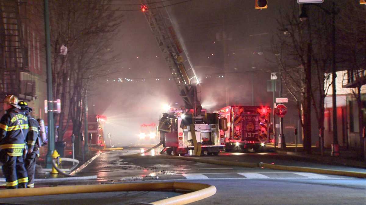 Photos: Homestead fire tears through stores, apartments