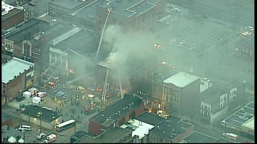 Photos: Homestead fire tears through stores, apartments