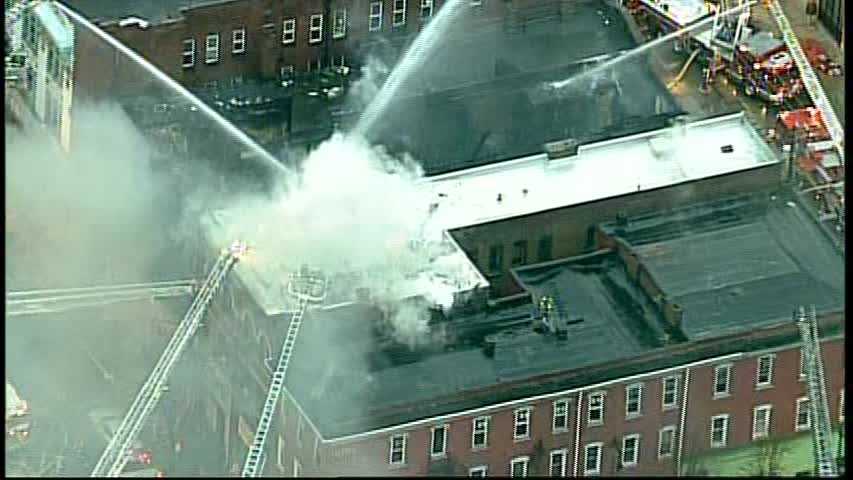 Photos: Homestead fire tears through stores, apartments