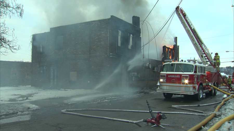 Photos: Fire at Walker's Market building in Aliquippa