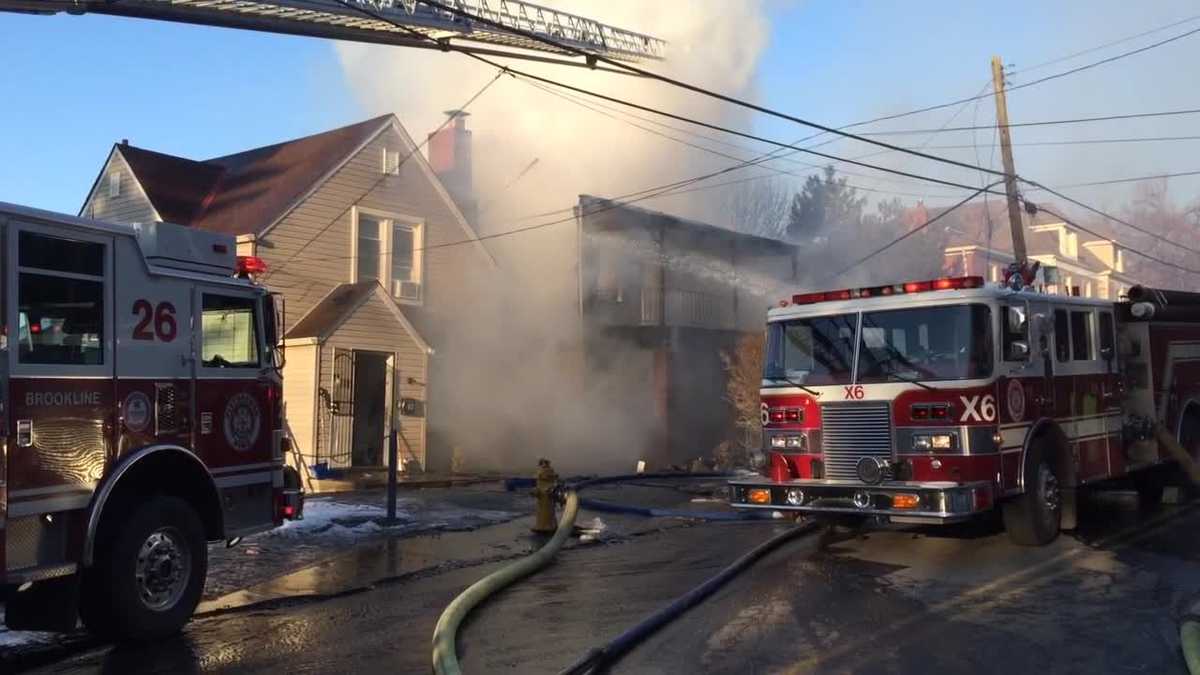 In photos: Large, smoky house fire in Carrick