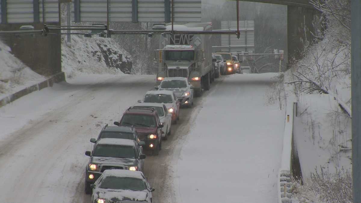 Photos: Pittsburgh roads see winter storm