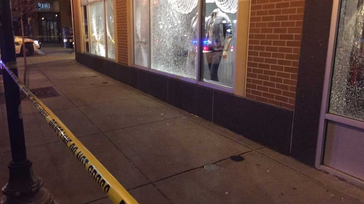 Photos: Windows smashed, storefronts damaged by Shadyside vandals