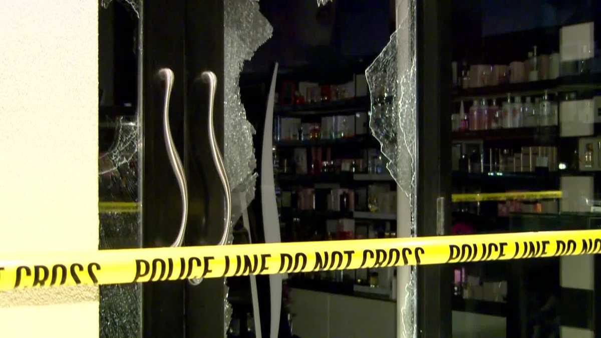 Photos: Windows smashed, storefronts damaged by Shadyside vandals