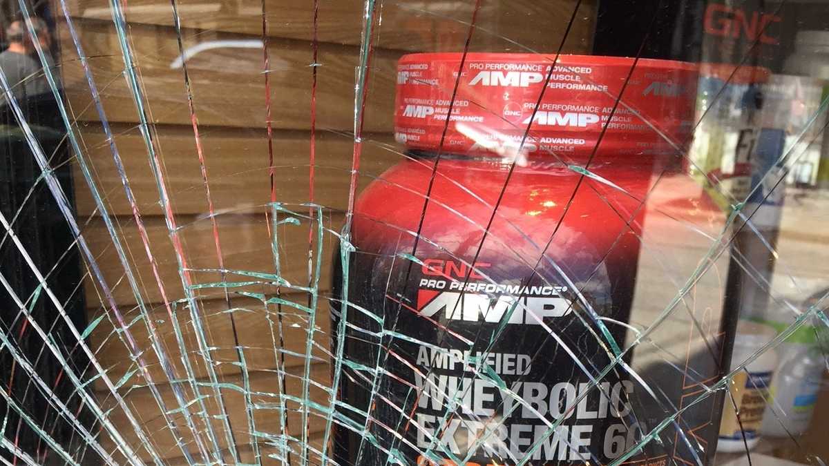 Photos: Windows smashed, storefronts damaged by Shadyside vandals