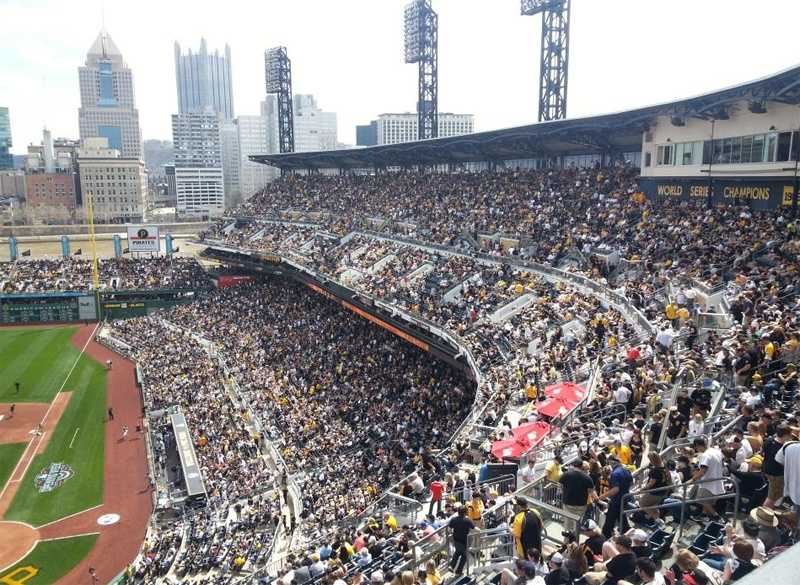 Photos from the 2015 Pittsburgh Pirates home opener at PNC Park