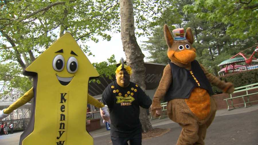 Photos: Meet Kennywood's newest mascot, Mr. Fanatic