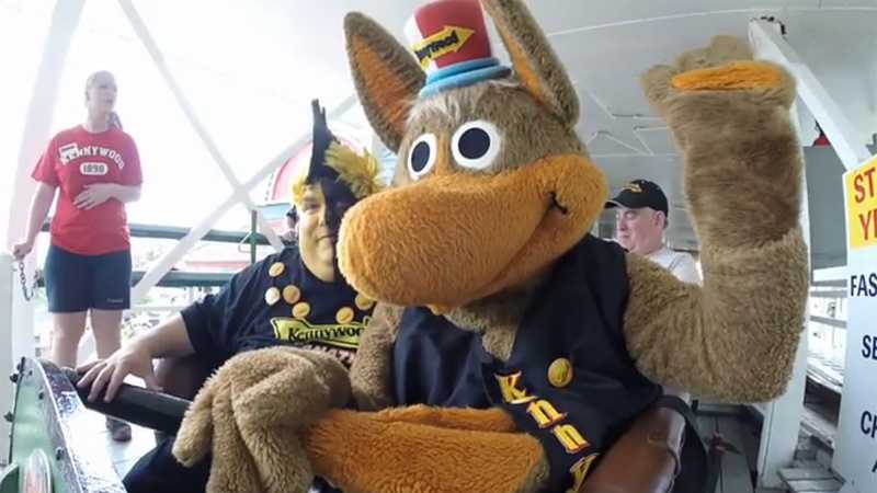 Photos: Meet Kennywood's newest mascot, Mr. Fanatic