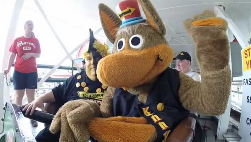 Photos: Meet Kennywood's newest mascot, Mr. Fanatic