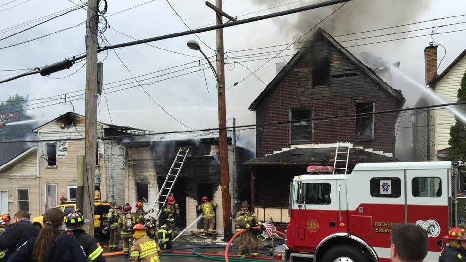 Rochester multi-building fire