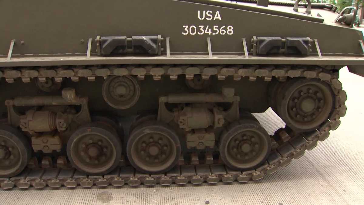 Photos: WWII Sherman Tank on display at Heinz History Center