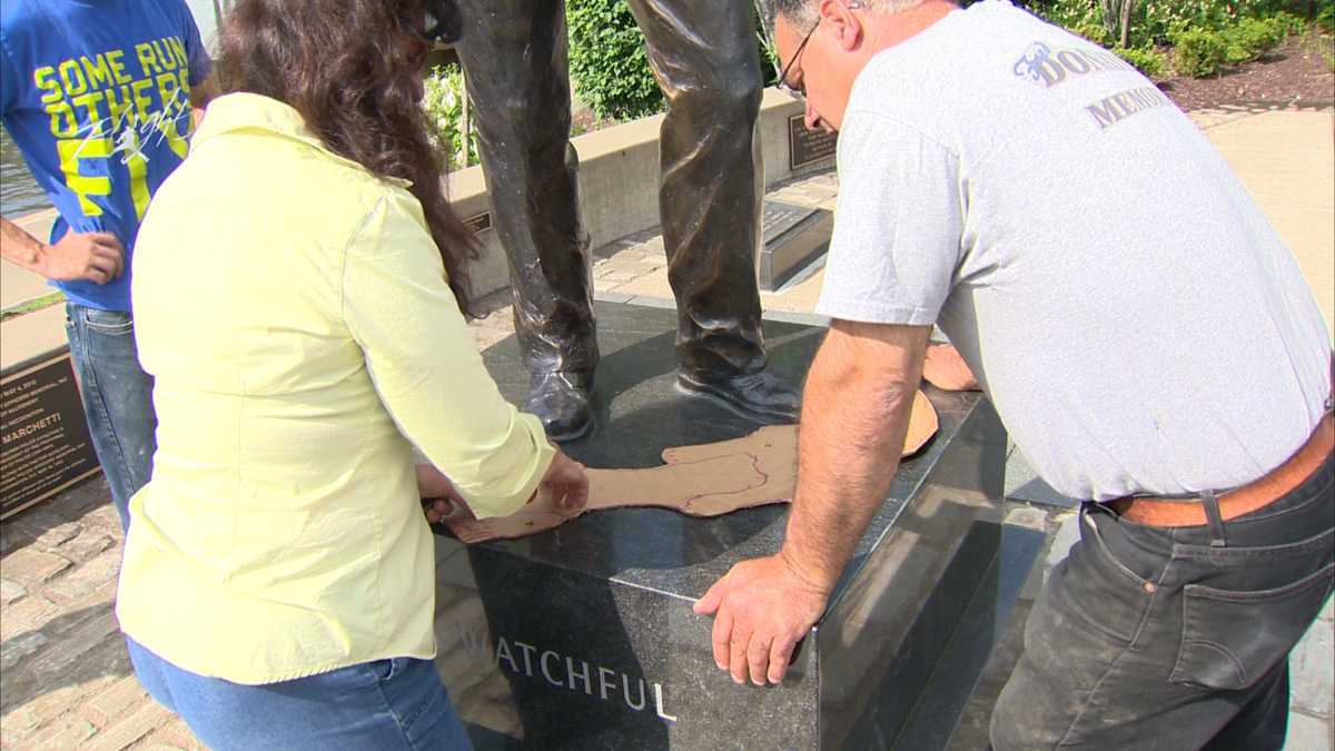 Statue of Pittsburgh police K-9 Rocco unveiled