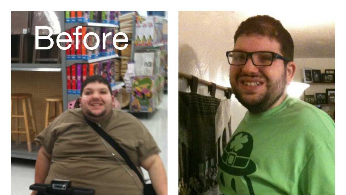 A life-changing journey: Man with special needs loses 200 pounds