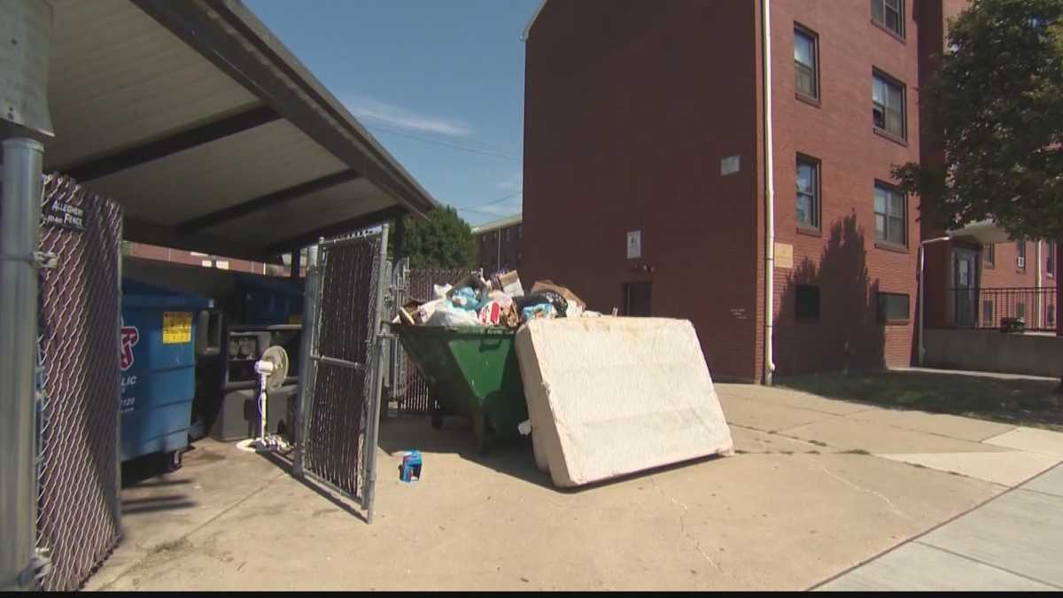 Overflowing dumpster not emptied for weeks causes health concerns