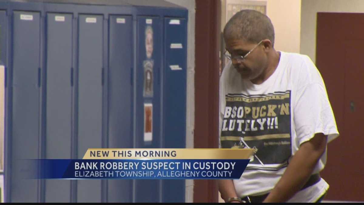 Police catch bank robbery suspect six miles from scene