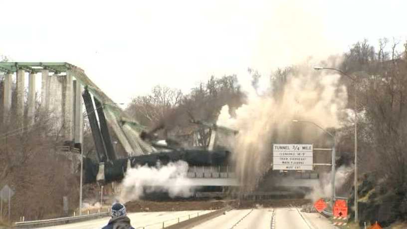 PHOTOS: Greenfield Bridge implosion