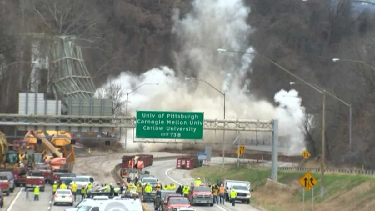 PHOTOS: Greenfield Bridge implosion