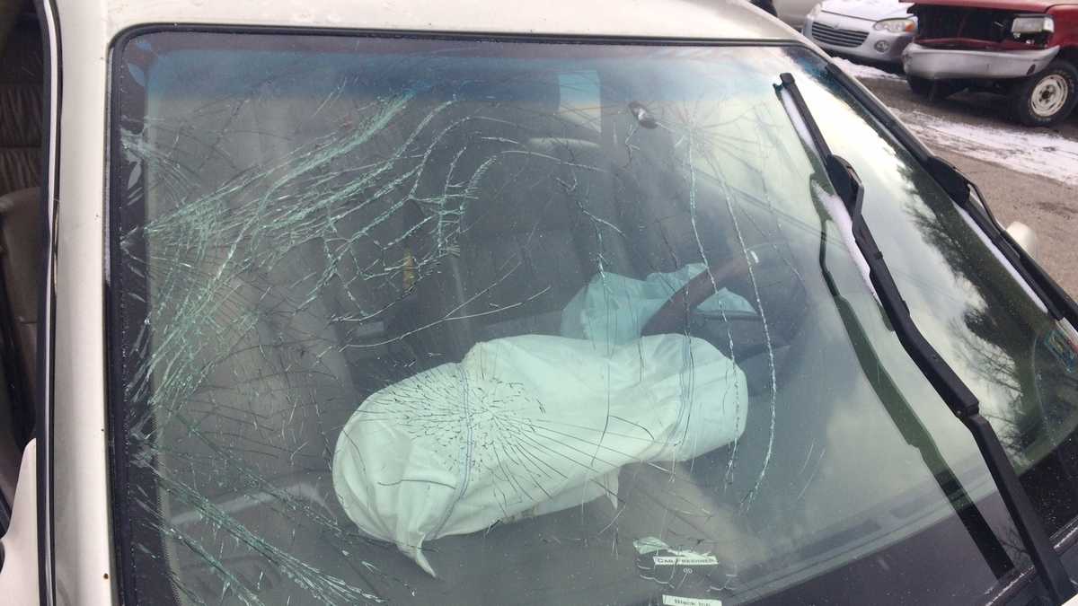 Photos: See the damage after alleged DUI crash with 6 kids in car on ...