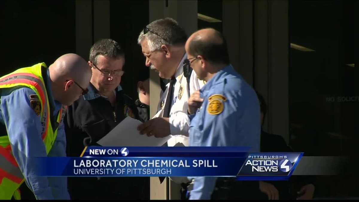 Hazmat crews called to chemical spill at University of Pittsburgh