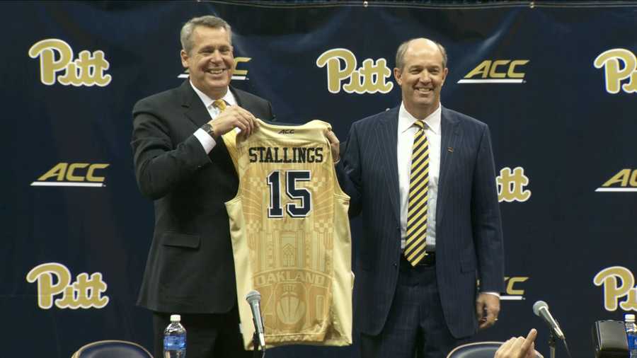Pitt introduces new basketball coach Kevin Stallings