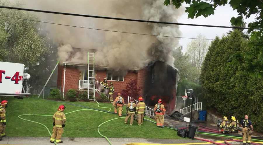 Photos: Plum house fire