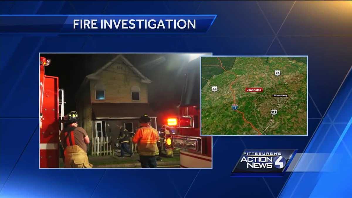 Several crews called to Jeannette house fire