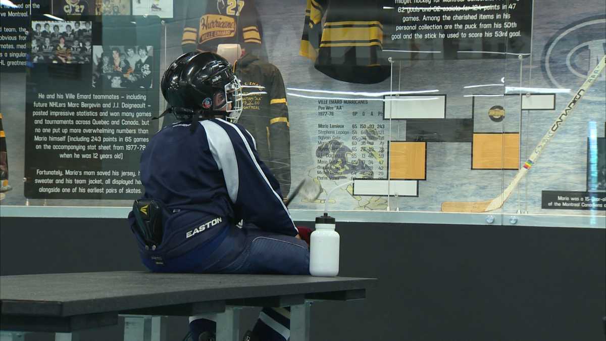 Photos: Mario Lemieux exhibit opens at Penguins practice facility