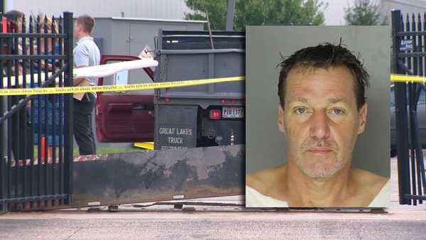 Man rams truck through FBI gate, faces federal & local charges