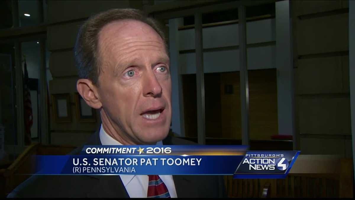 Toomey bashes Trump; McGinty slams Toomey
