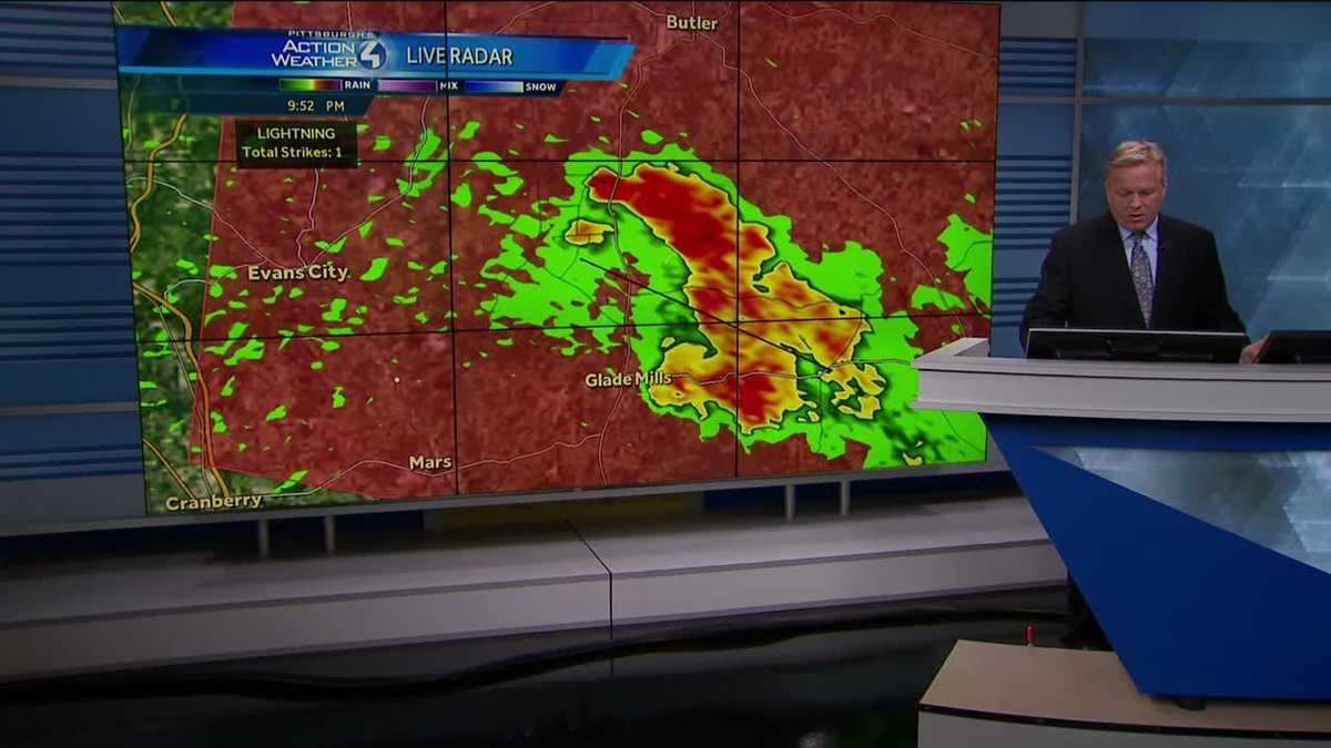 Tornado warning issued for Butler County