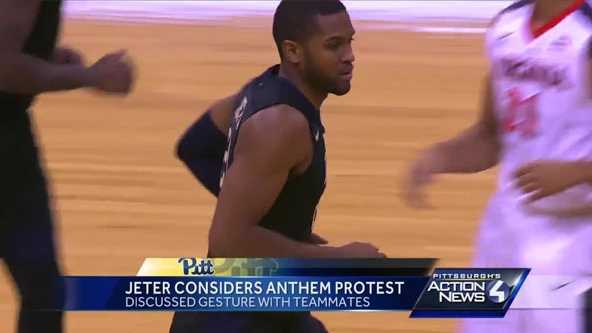 Pitt basketball forward considers kneeling during national anthem