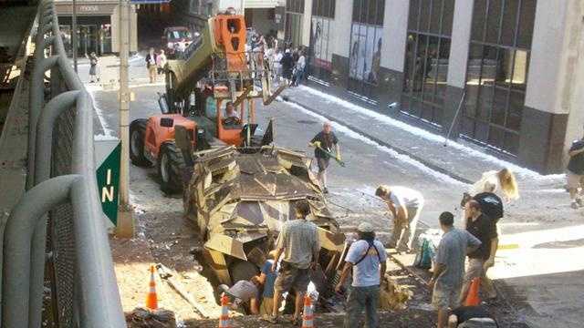 In pictures: Pittsburgh becomes Gotham for 'The Dark Knight Rises'