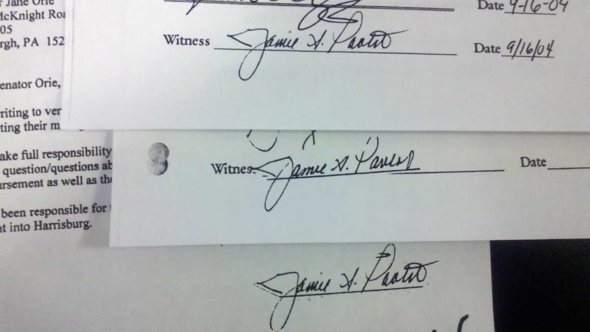 Fraudulent Documents In Jane Orie Trial