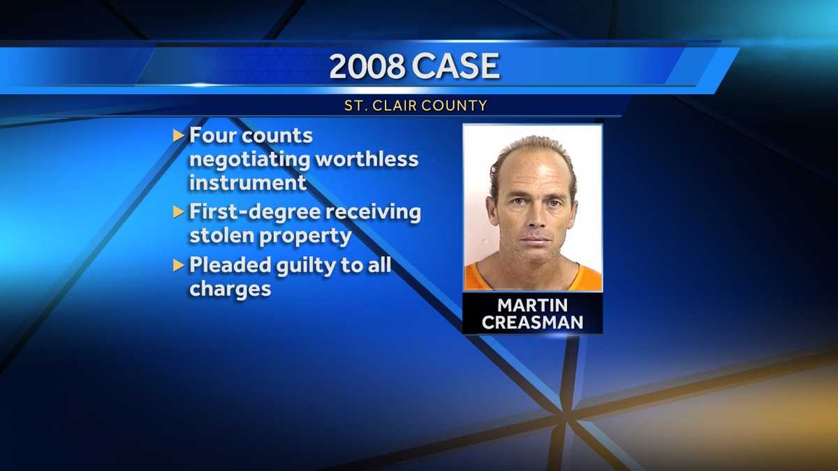 Timeline: Martin Creasman convictions
