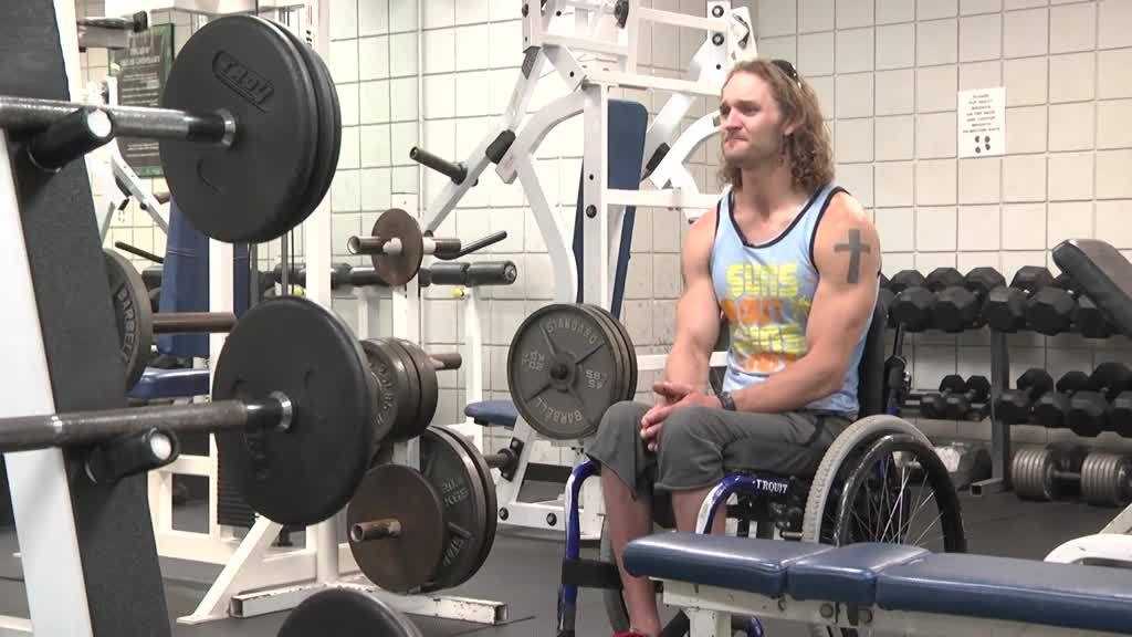 Defying the Odds: Paraplegic Bodybuilder