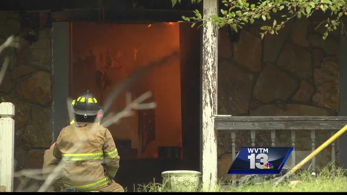 Firefighters battling Hayden house fire