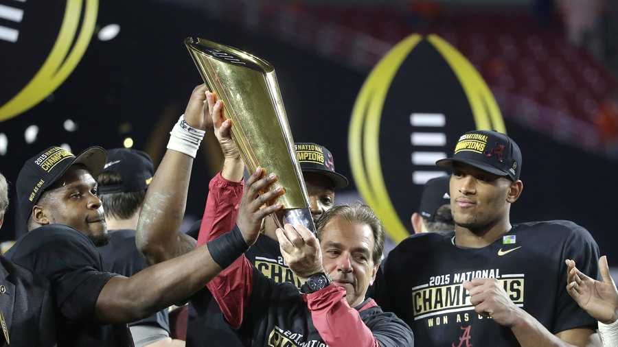 Alabama football team to be honored for national championship win