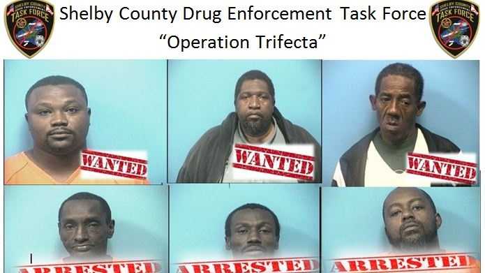 9 arrested in Operation Trifecta drug bust